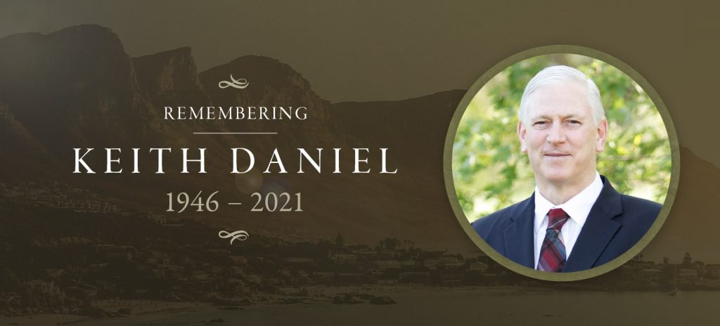 In Memory of Keith Daniel – Ards & North Down Christian Community Hub
